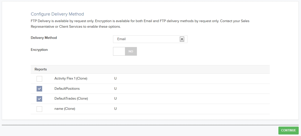 Delivered Flex Queries
