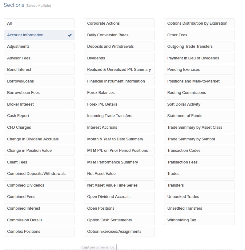 Create a Custom Statement
