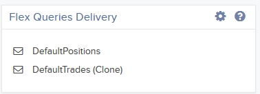 Delivered Flex Queries