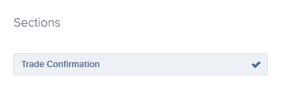 Trade Confirmation Flex Queries